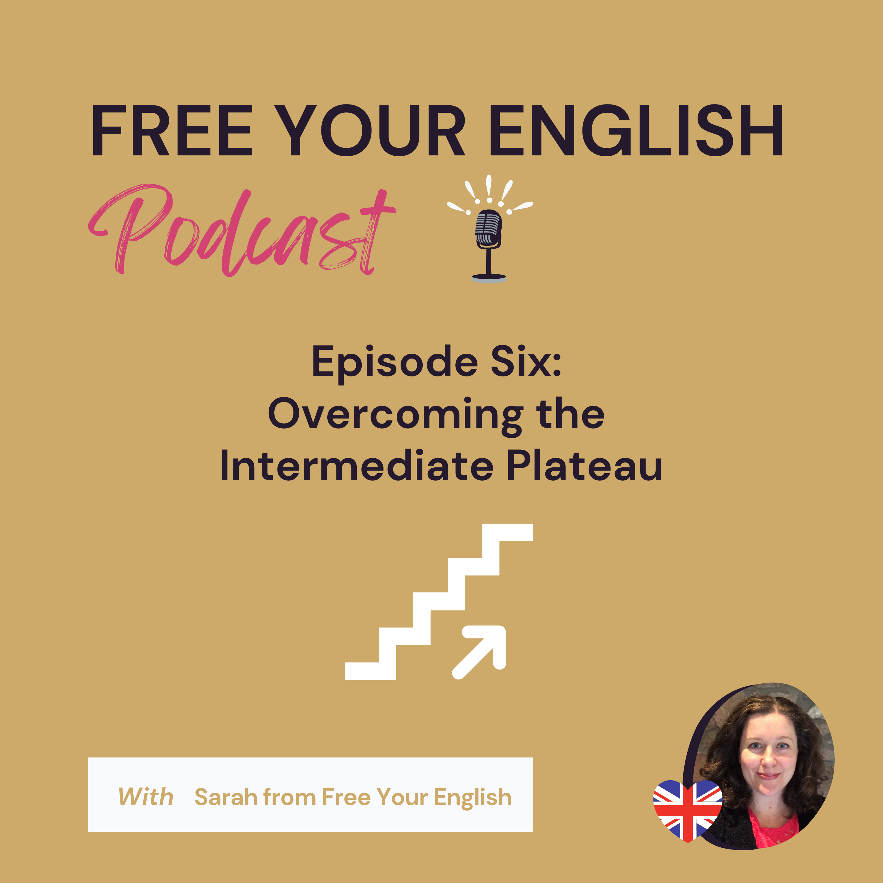 Overcoming the Intermediate Plateau – The Free Your English Podcast Episode Six - Free Your English